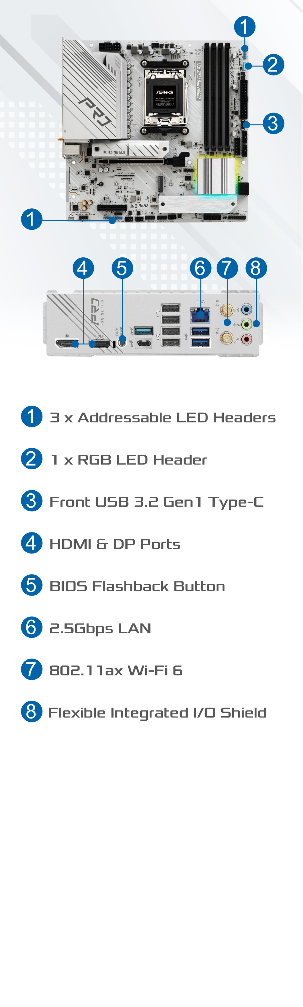 ASRock > B850M Pro Plus WiFi